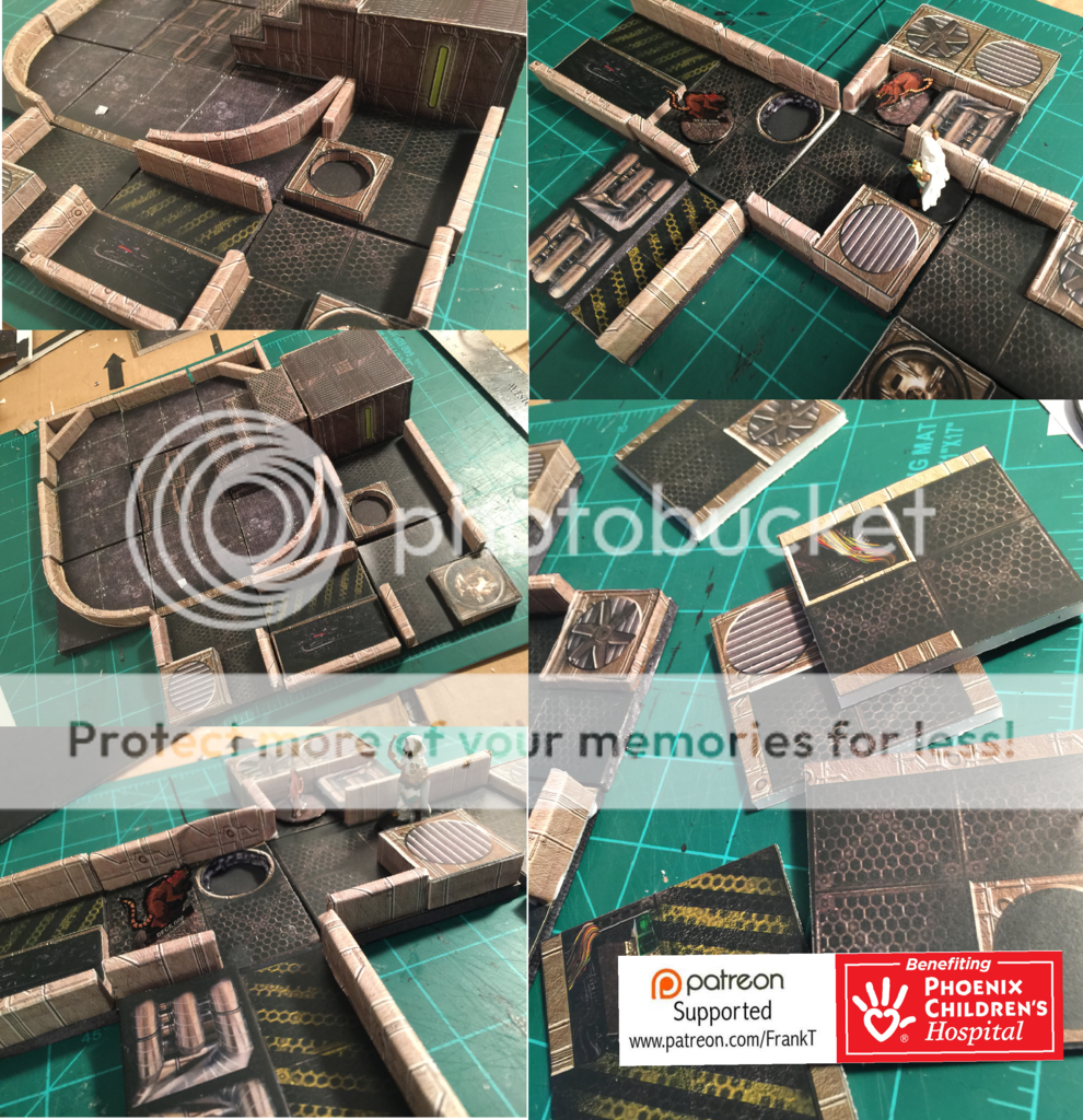 Sci-Fi Map Tiles - 2.5D and VTT Modular Tiles: Set 1 - Middle Kingdoms ...