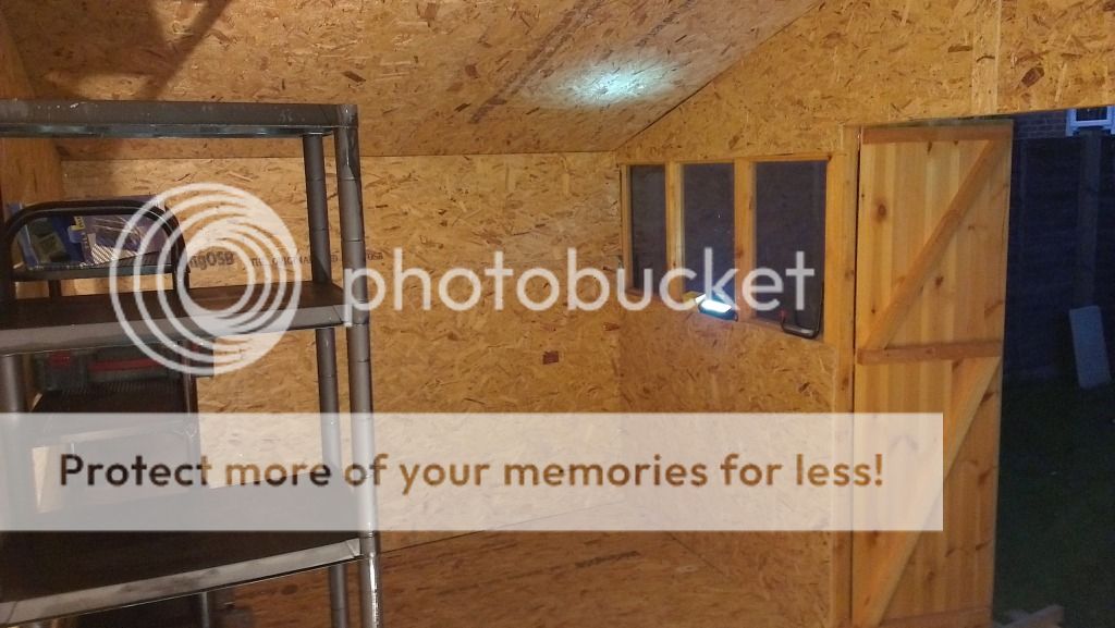 Lining a Shed - Home