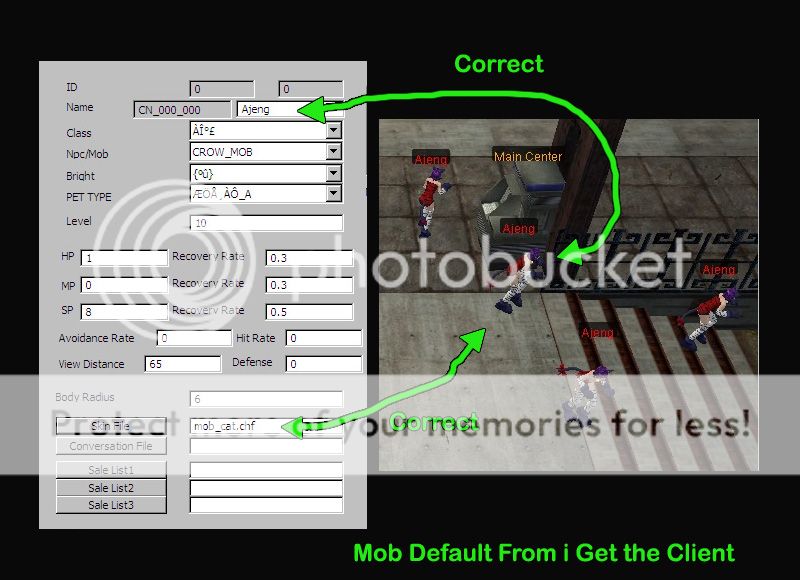 [Help][EP6]Mob error, wrong, or whatever u call it. please help me ...