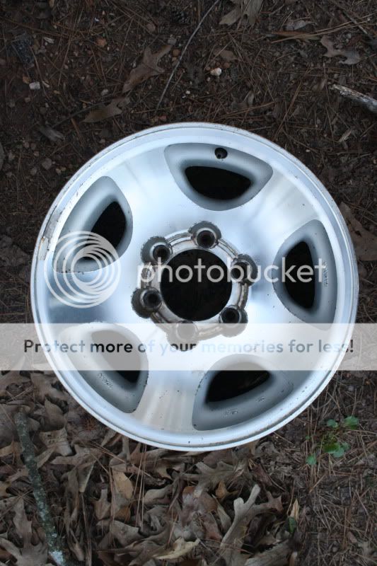 Stock Aluminum FJ80 Wheels w/ center caps - $400.00 - GA